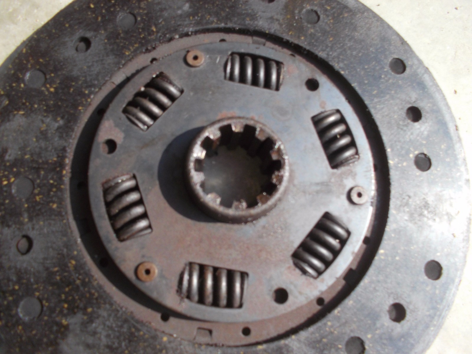 Ford 8N tractor engine motor clutch w/ pressure plate assembly | eBay