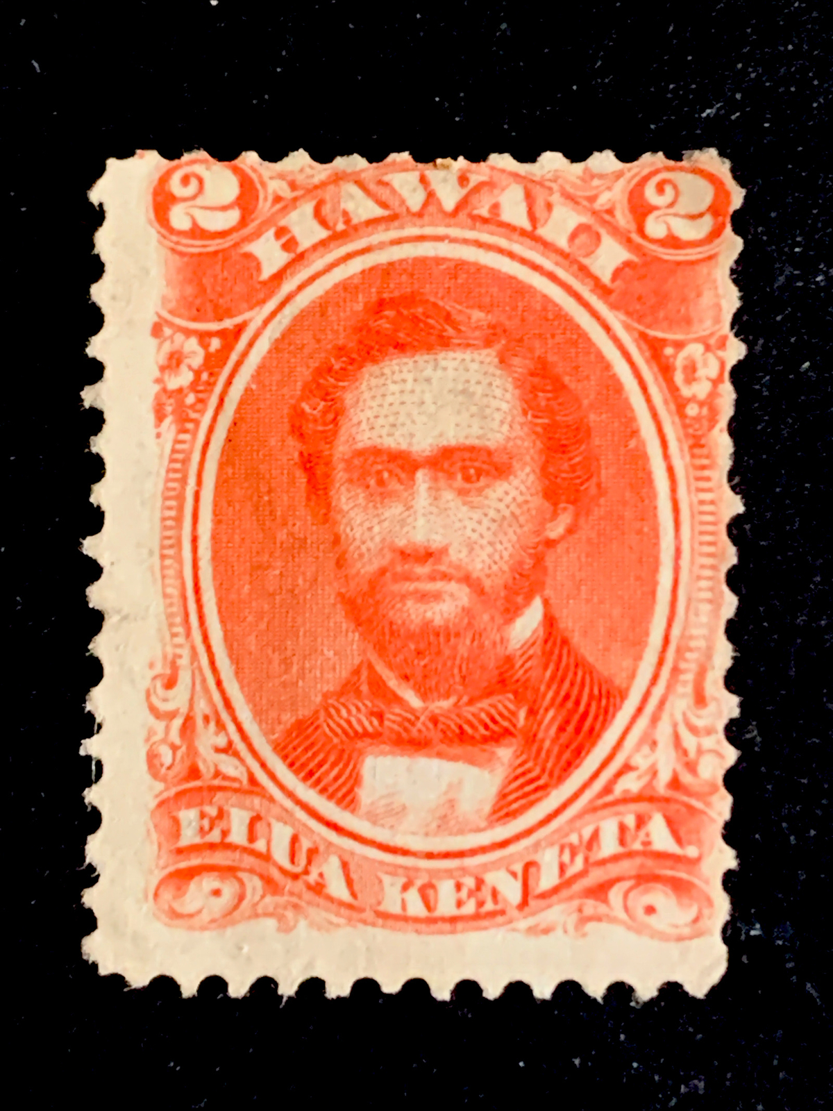 51984 US Hawaii Stamps Scott #31 2c MHR Little Gum Signed Star Fresh ...