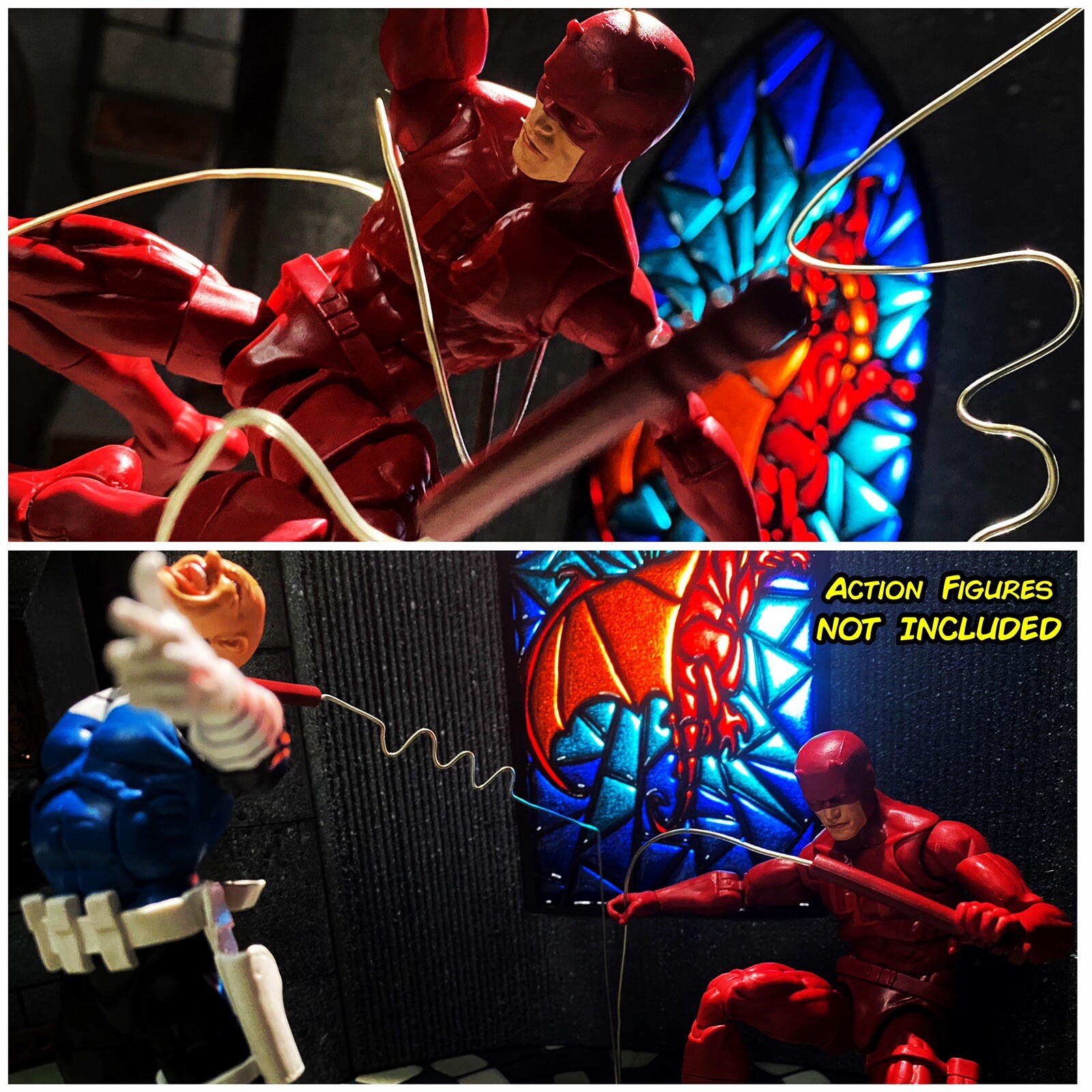 Marvel Legends Daredevil 3 pack Custom Articulated Billy Club ...