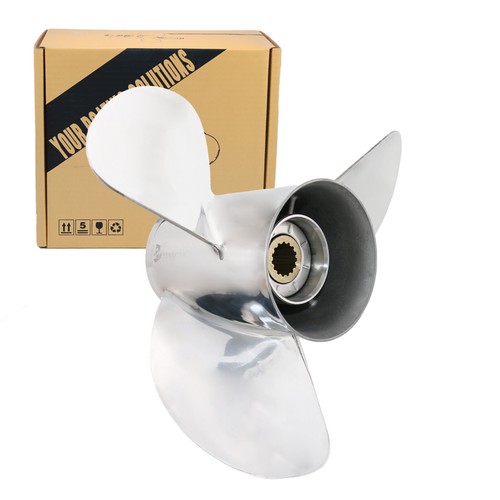 13 1/4x17 Stainless Steel Propeller For Yamaha Outboard Engines T50 ...