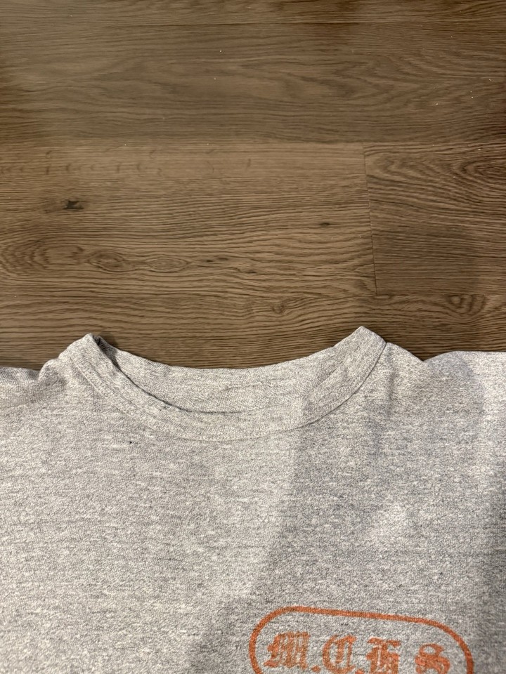 VTG 80s Champion? Soak Print Heather Gray Swim Team T Shirt | eBay