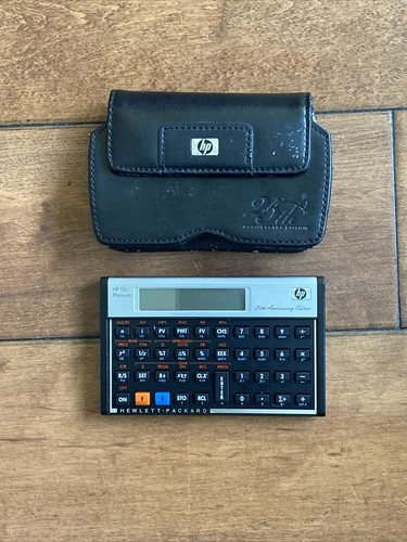 HP 12C Platinum Financial Calculator - Tested & Working! W/case ...