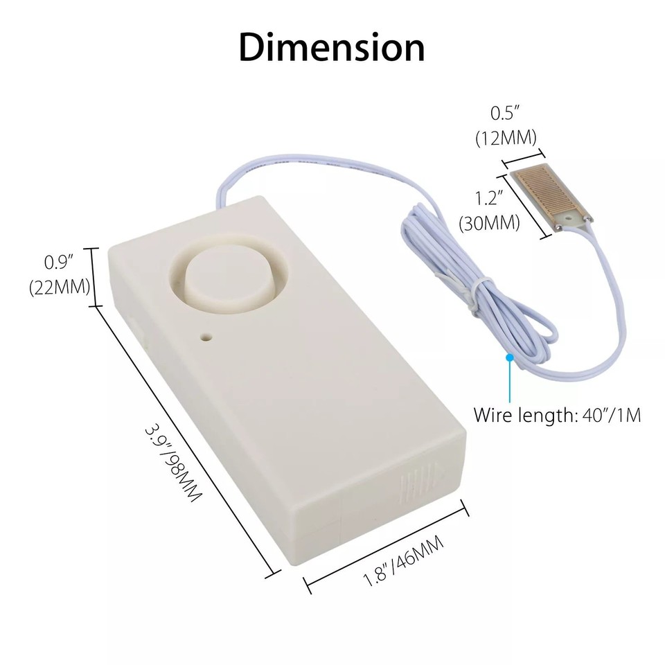 Low-Cost Water Leak Alarm Flood Level Overflow Detector Sensor Home ...