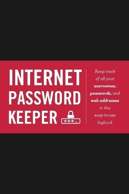 Eric Butow Internet Password Keeper (Record Book) | eBay
