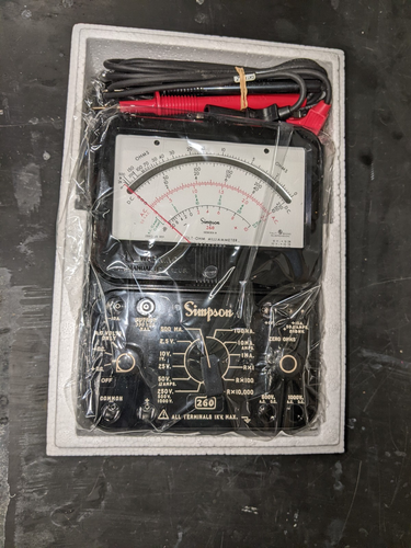 Simpson 260 Series 7 Analog Meter NIB | eBay
