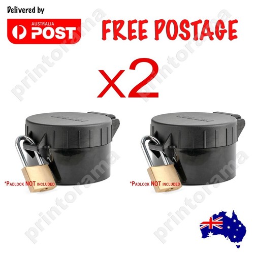 100mm PVC Lockable End Cap x 2 - Holman Brand | eBay Australia