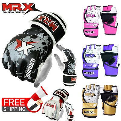 MRX Womens Grappling Gloves Punching Bag Kickboxing Training Fight ...