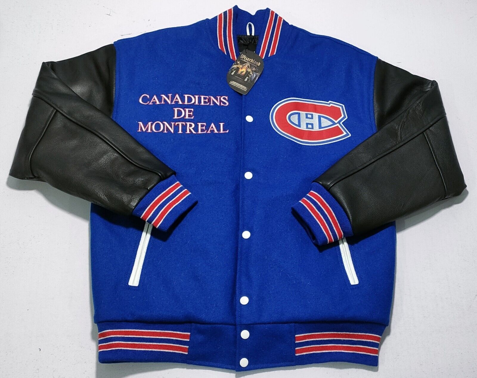 NHL Montreal Canadiens Rare beautiful Varsity Jacket small med large XL ...
