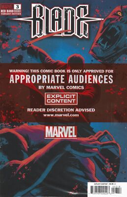 Blade Red Band #3 1:25 Rafael Albuquerque Variant Sealed Marvel 2024 | eBay