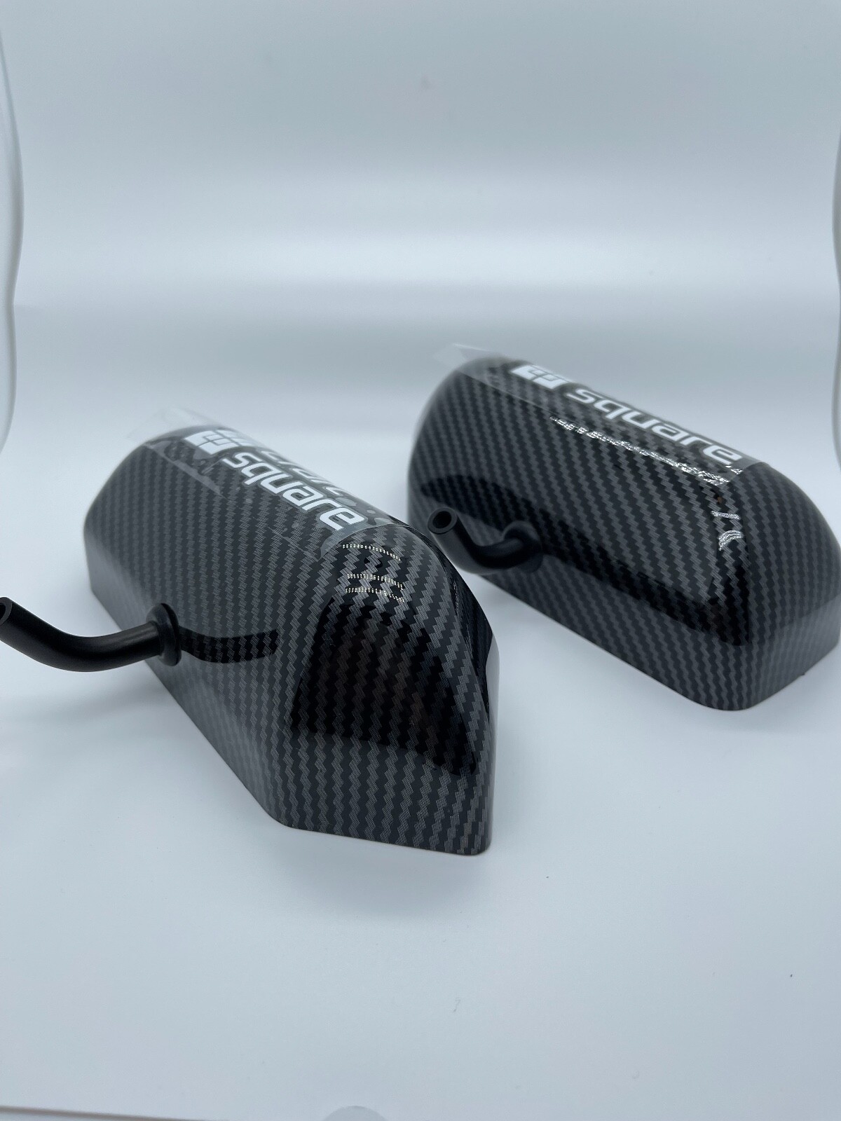 Carbon fiber style mirror track show racing fits Nissan 350z 370z race ...