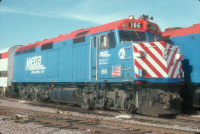 METRA 166 F-40PH --- Original Slide T2-3 | eBay