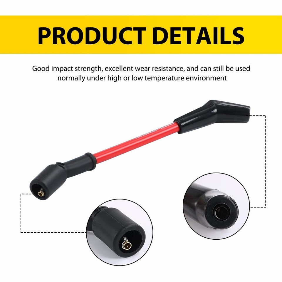 Fit LSx LS2 LS1 LS3 LS6 LS7 High 10mm Heat Spark Plug Ignition Wires ...