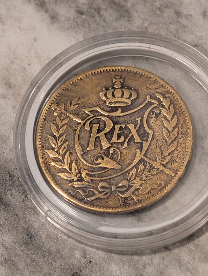 Early 1900s Rex Bronze Mardi Gras Doubloon New Orleans, LA | eBay