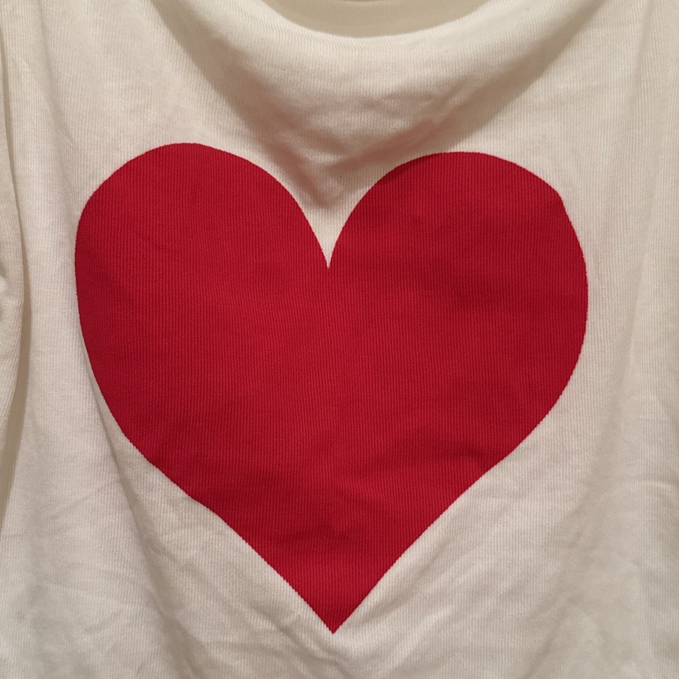 Selkie Charmed White Tank with Heart Size Large Y2K Preppy Clueless | eBay