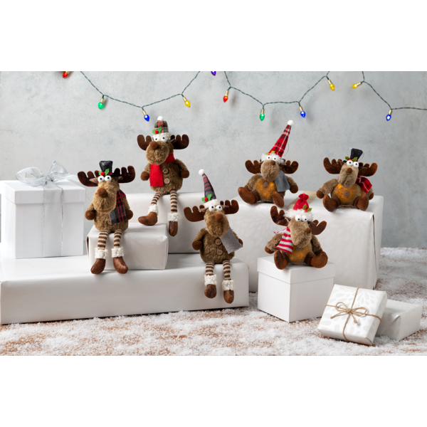 Merry "Chris-Moose" - Moose Shelfsitters w/Legs | eBay