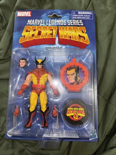 IN STOCK! Secret Wars Marvel Legends WOLVERINE 6-Inch Action Figure by ...