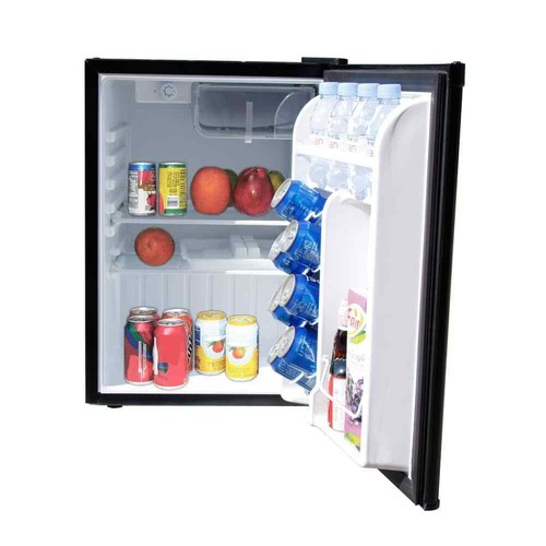 Mini Refrigerator 2.6 Cu Ft Stainless Small Fridge Freezer Compact Dorm ...