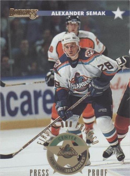 1996-97 Donruss - Alexander Semak #26 Press Proof /2000 for sale online ...