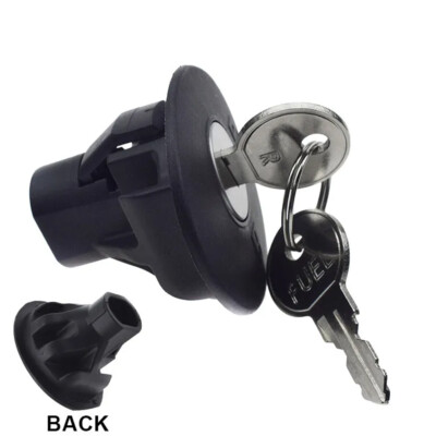 Locking Gas Cap Lock Fuel Cap w/Key 8U5Z-9C268-B Fits For Ford F-150 ...