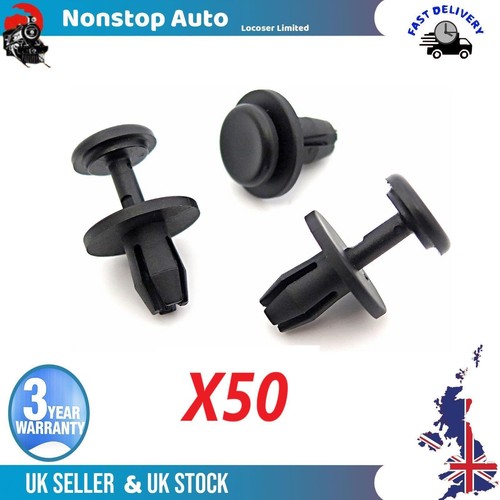 50X Bumper Wheel Arch Inner Lining Splashguard Clips For CITROEN C2 C3 ...