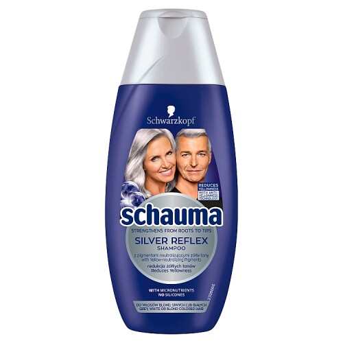 3838905554468 Schauma Silver Reflex Shampoo Haarshampoo przeciw żółtym ...
