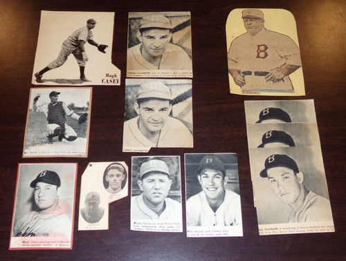 Vintage Brooklyn Dodgers Baseball Newspaper & Magazine Clippings | eBay