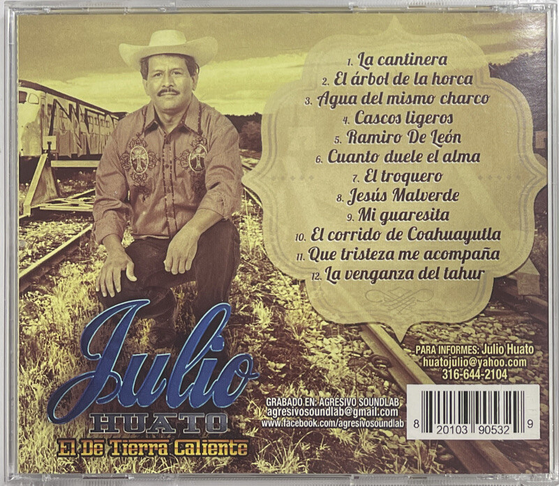 Julio Huato El De Tierra Caliente: Mi Guaresita CD (2014, Agresivo ...