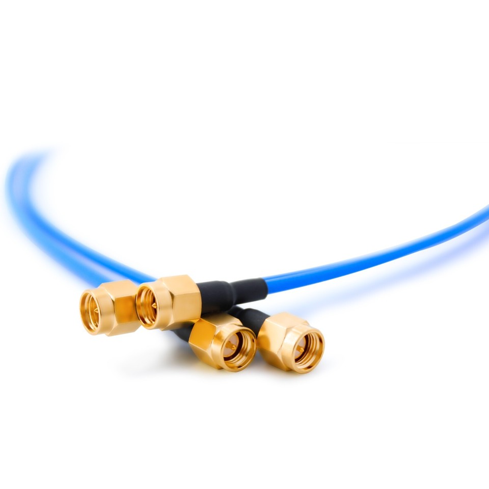 2PCS GSS405 RF Coaxial Cable/RF Cable SMA Male to SMA Male Up to 18G 19 ...