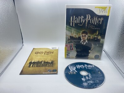 Harry Potter and the Order of the Phoenix Nintendo Wii 2007 CIB B3G1 ...