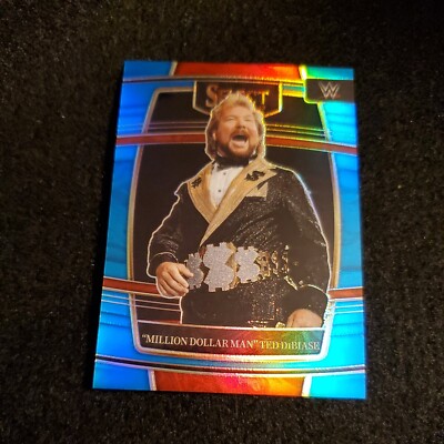 2022 Panini Select WWE Million Dollar Man Ted DiBiase Blue /299 | eBay