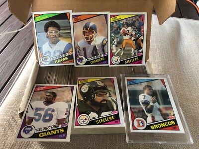 1984 NFL Topps Mint | eBay