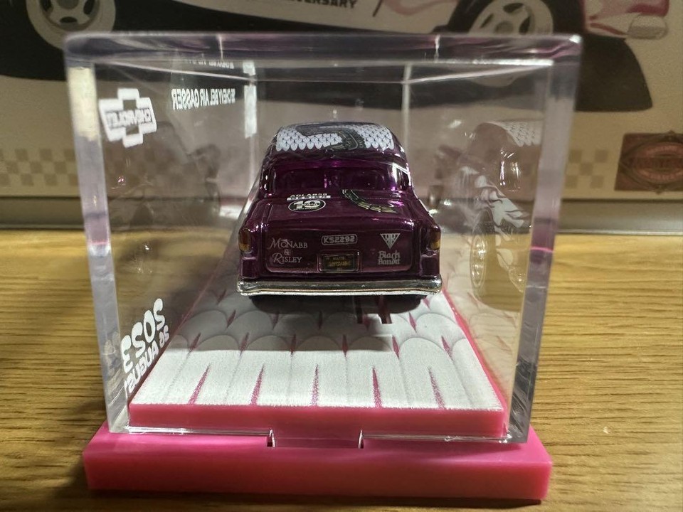 Hot Wheels 55 chevy gasser michael heralda design Limited custom model ...