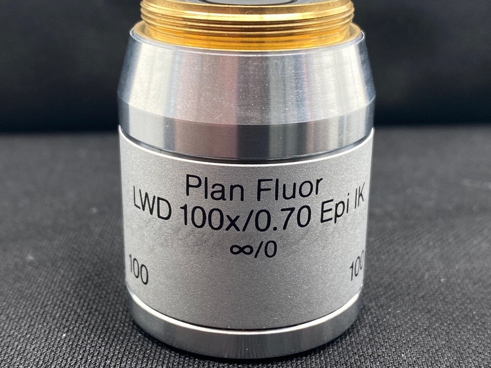 Reichert Plan Fluor LWD 100x/0.75 Epi IK Infinity Corrected Polyvar MET ...