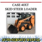 CASE 40XT SKID STEER LOADER FACTORY WORKSHOP SERVICE REPAIR MANUAL~DVD ...