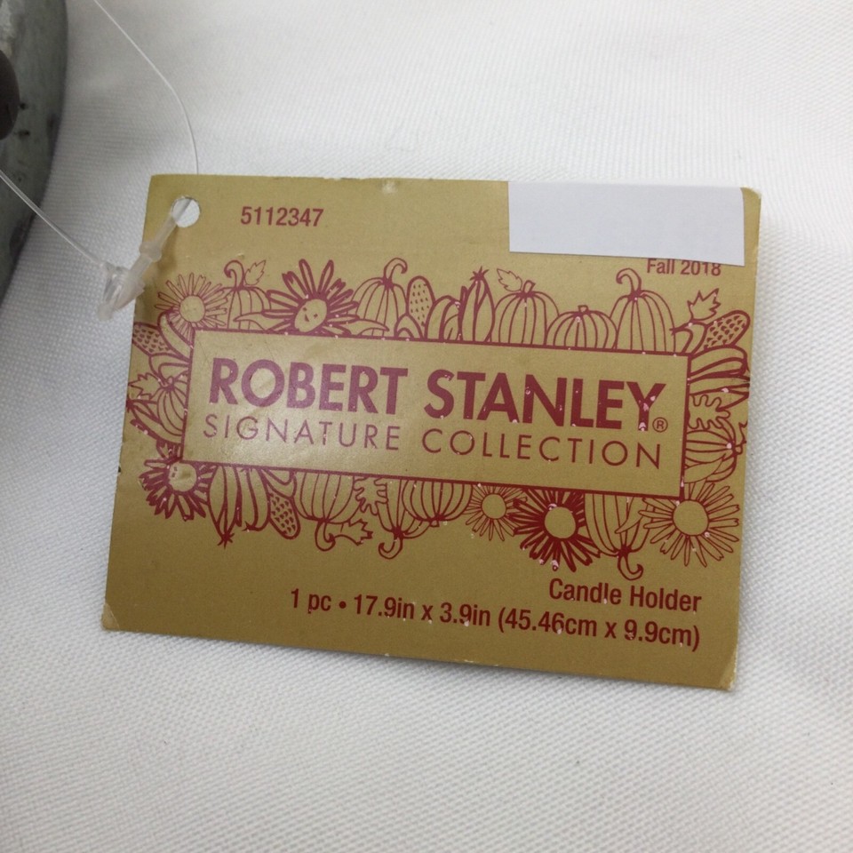 Robert Stanley Signature Collection Candle Holder Farmhouse Metal ...