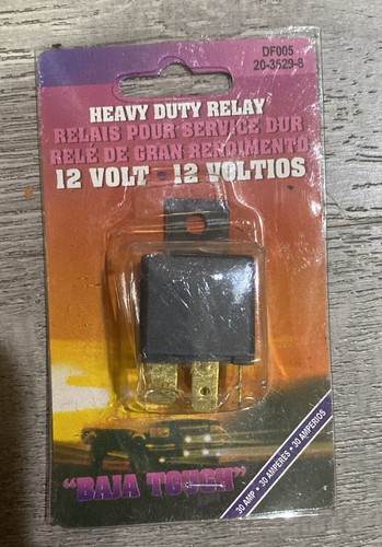 Heavy Duty 12 Volt Relay "Baja Tough" 30AMP - New | eBay