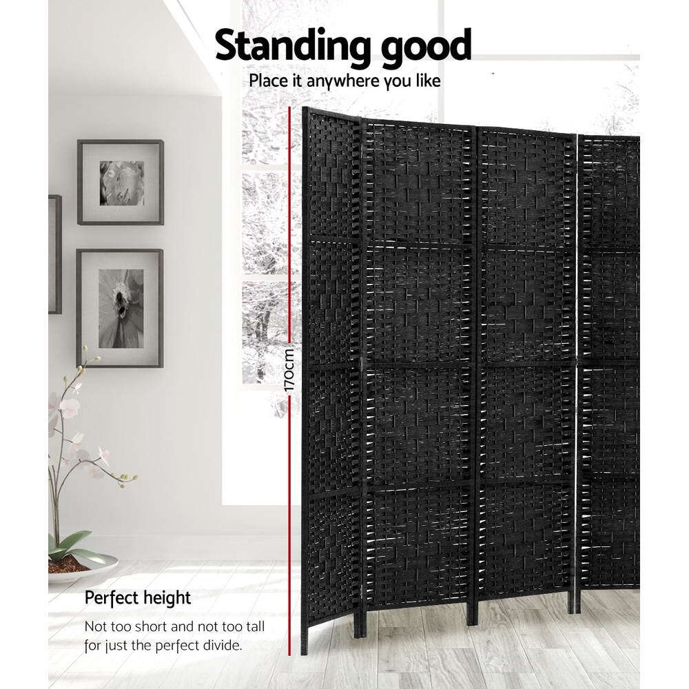 Artiss 8 Panel Room Divider Screen Privacy Timber Foldable Dividers ...
