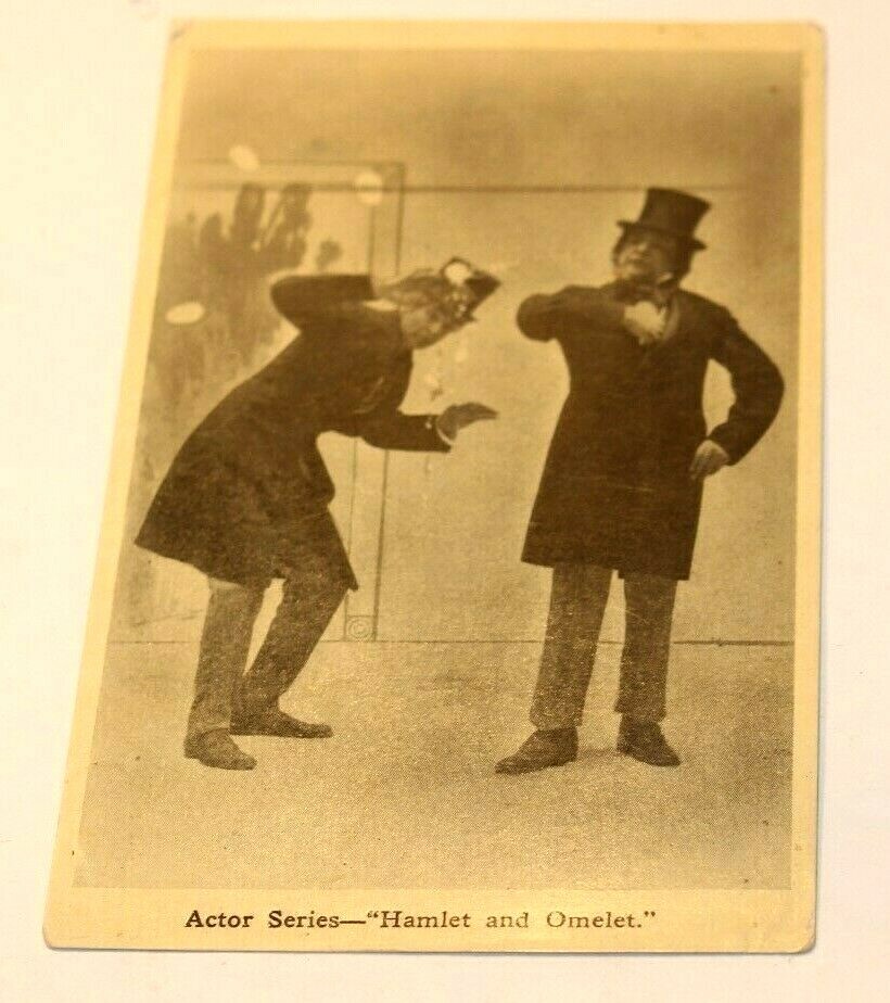 Hamlet Omelet Actor Series post card 3.5x5.5 Vintage Photo Postcard | eBay