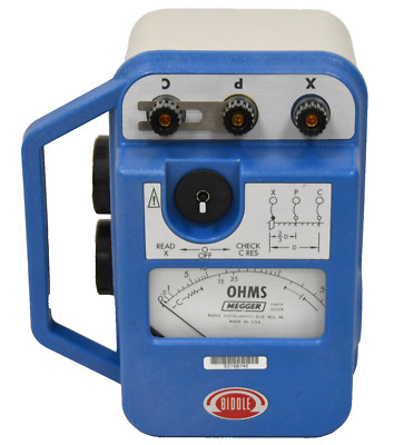 Biddle Megger 250260 Earth Tester | eBay