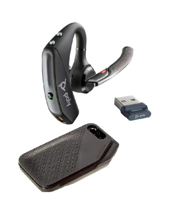 Plantronics Voyager 5200 UC (BT 700) Bluetooth Headset System P/N ...