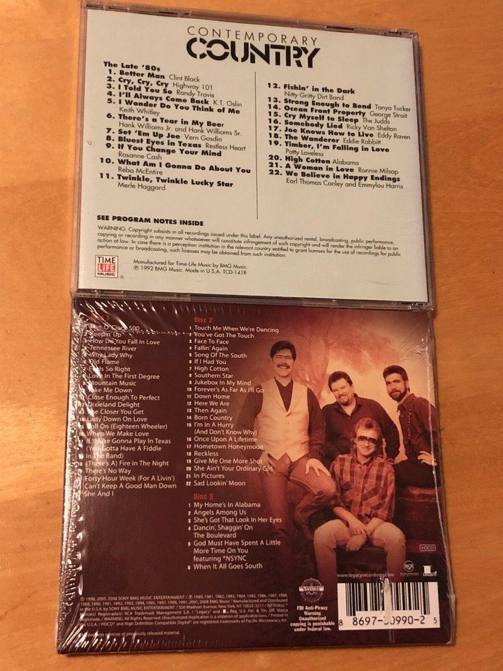 ALABAMA The Essential 3.0 Limited Edition 3 CD SET BRAND NEW VERY RARE ...