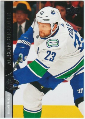 ALEXANDER EDLER 20-21 UPPER DECK FRENCH VARIATION SP CARD # 424 ...