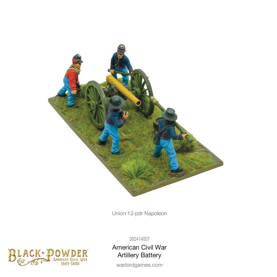 American Civil War Artillery Battery: Warlord Games Black Powder | eBay