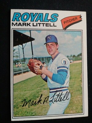 1977 Topps Baseball Card # 141 Mark Littell - Kansas City Royals | eBay