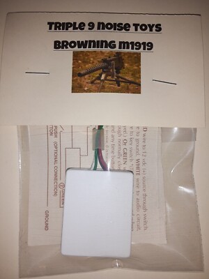 CB NOISE-TOY! (LISTEN) BROWNING M1919 MACHINE GUN SOUND MODULE | eBay