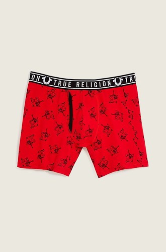 True Religion Men's Buddha Boxer Brief Underwear in Red | eBay