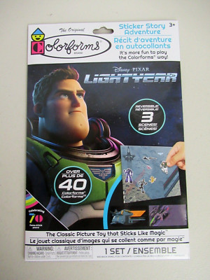 Disney Pixar LIGHTYEAR Colorforms Sticker Story Adventure NEW | eBay