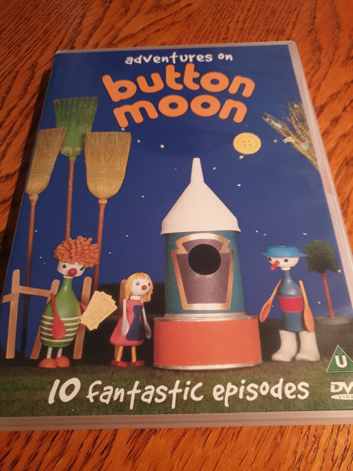 BUTTON MOON ADVENTURES ON BUTTON MOON DVD KIDS RETRO 5030697081193 ...