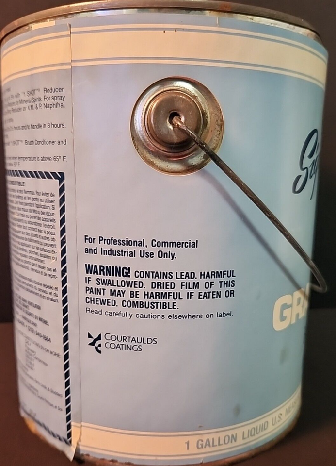 1 Shot Paint Graphic Coat Bulletin Colors 114-B MEDIUM BROWN 1 Gallon ...
