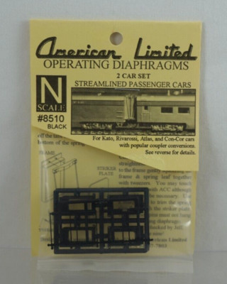 NOS American Limited (2 Car Set) OPERATING DIAPHRAGMS N Scale ...